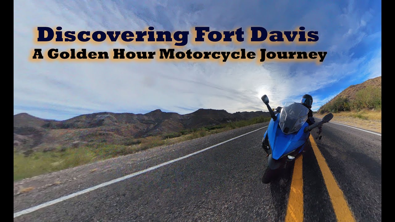 Discovering Fort Davis: A Golden Hour Motorcycle Journey on the GSX ...