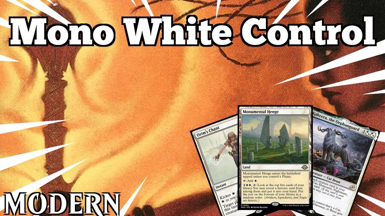 NO TURNS FOR YOU Combo! | Mono White Control | Modern | MTGO - YouTube