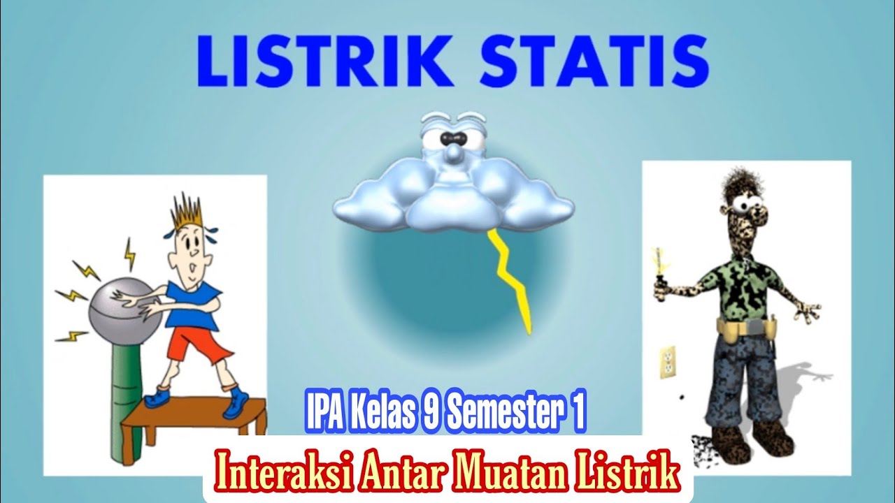 LISTRIK STATIS || Interaksi Antar Muatan Listrik #listrikstatis # ...