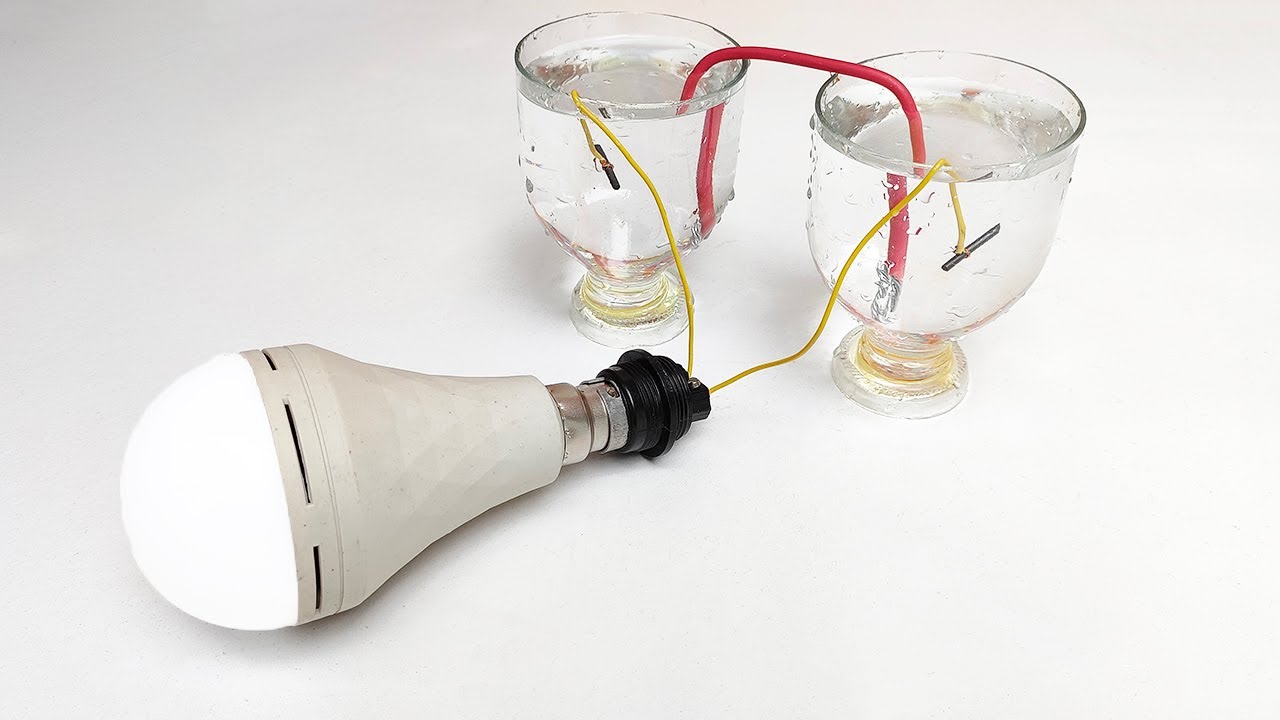 How To Make Simple Free Energy Electricity At Home With Water ...