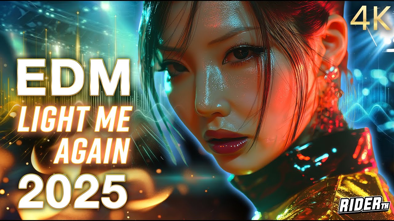🔥 EDM Music 2025 | LIGHT ME AGAIN | เพลงใหม่ 2025 มันส์ๆ [RiDERth][4K ...