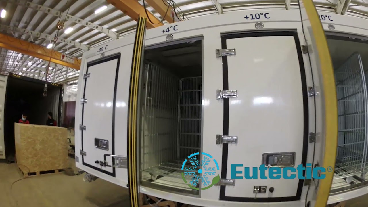 Eutectic Car Multi Temprature Refrigerated Body - YouTube