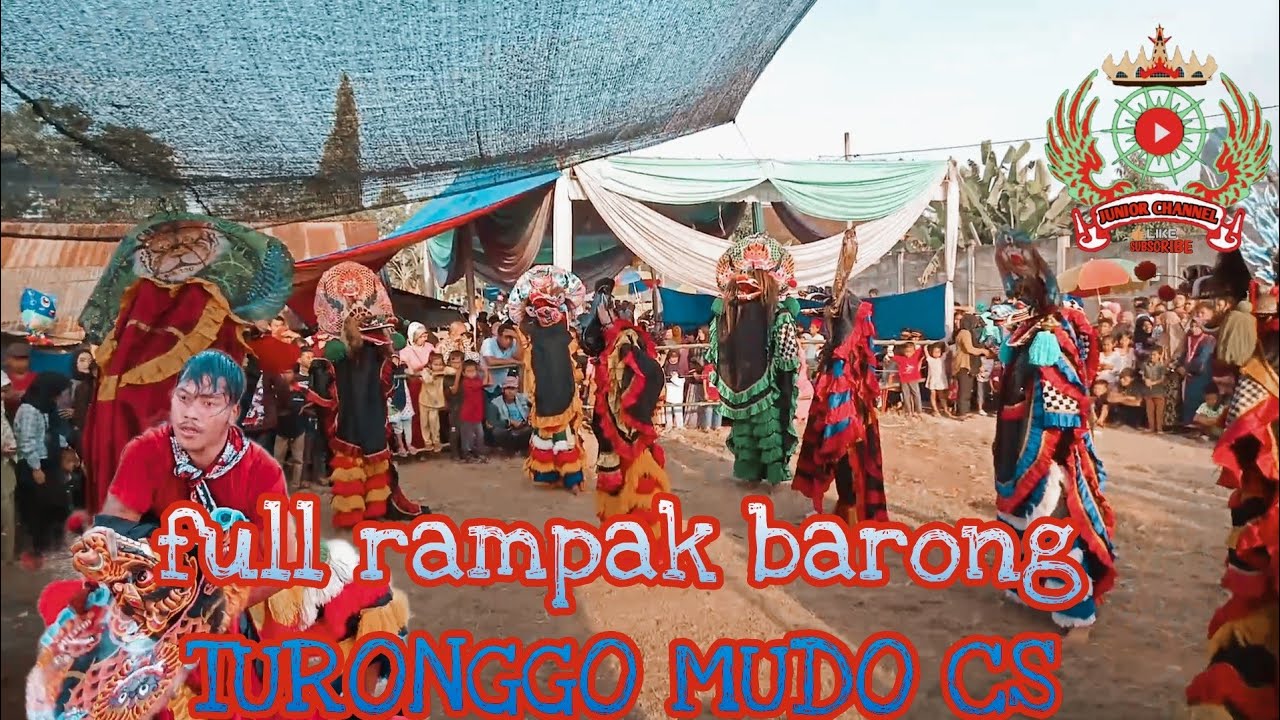 full rampak barong TURONGGO MUDO CS live sulida kogop natar//JUNIOR ...