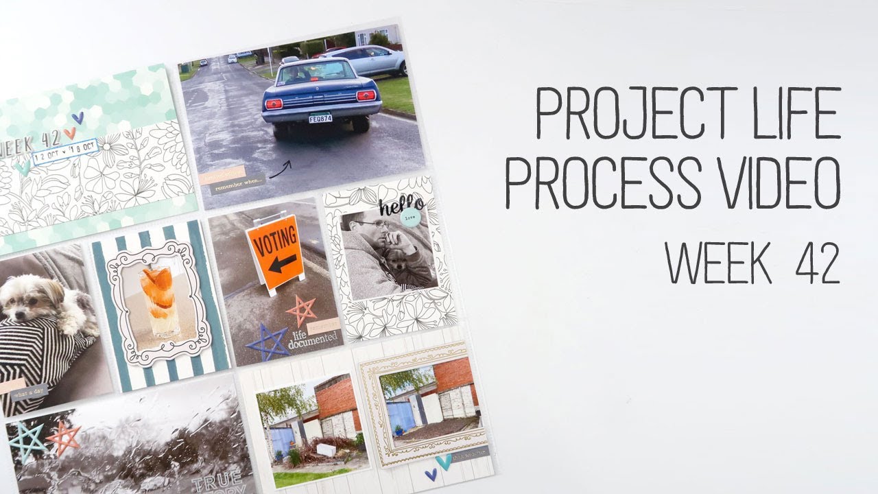Project Life Process Video // Week 42 // Five (New) Favourite Things ...
