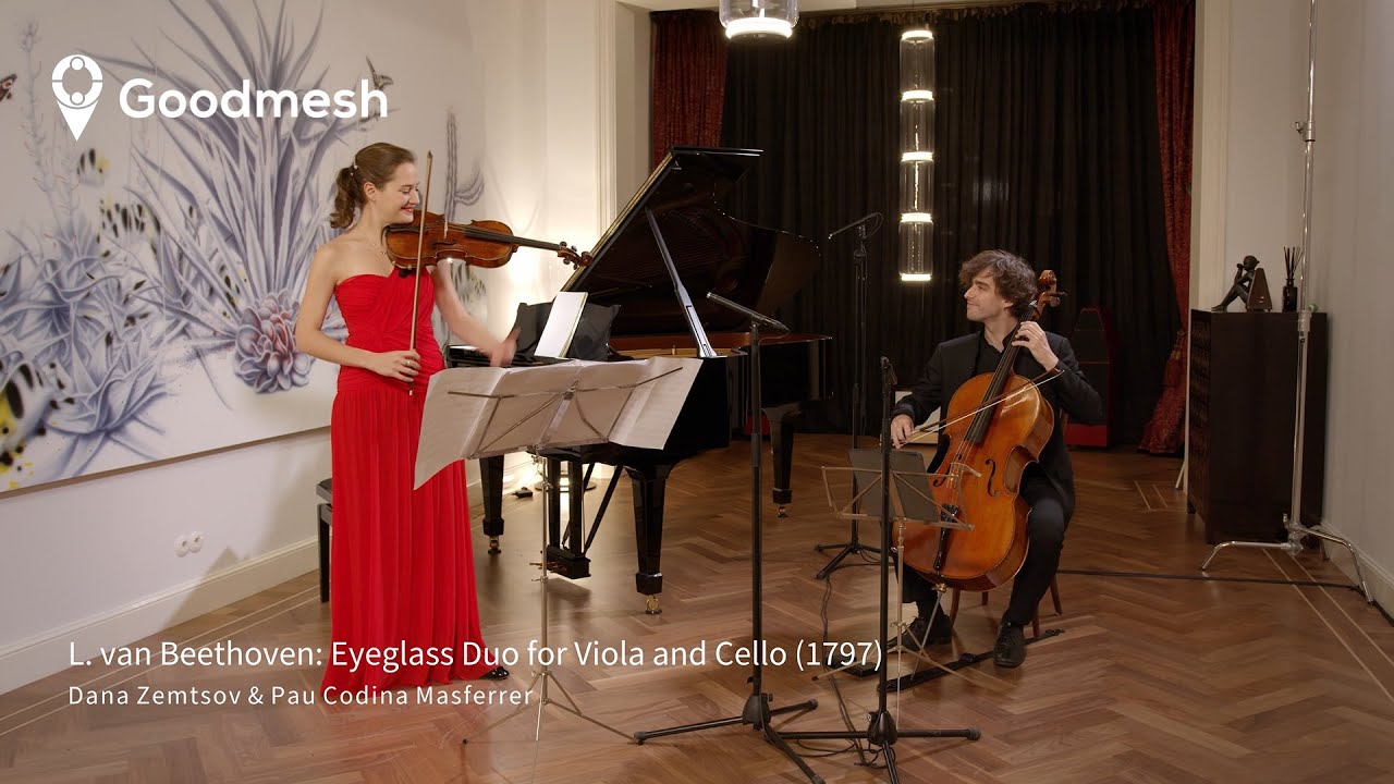 Dana Zemtsov & Pau Codina Masferrer - L. van Beethoven: Eyeglass Duo ...