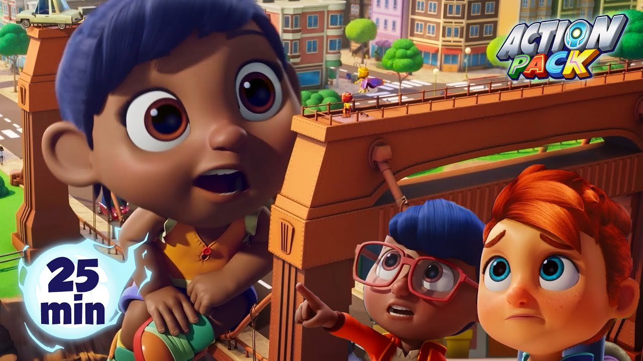 Sky became a GIANT | Big Kids | Action Pack | Cartoon Adventures for ...