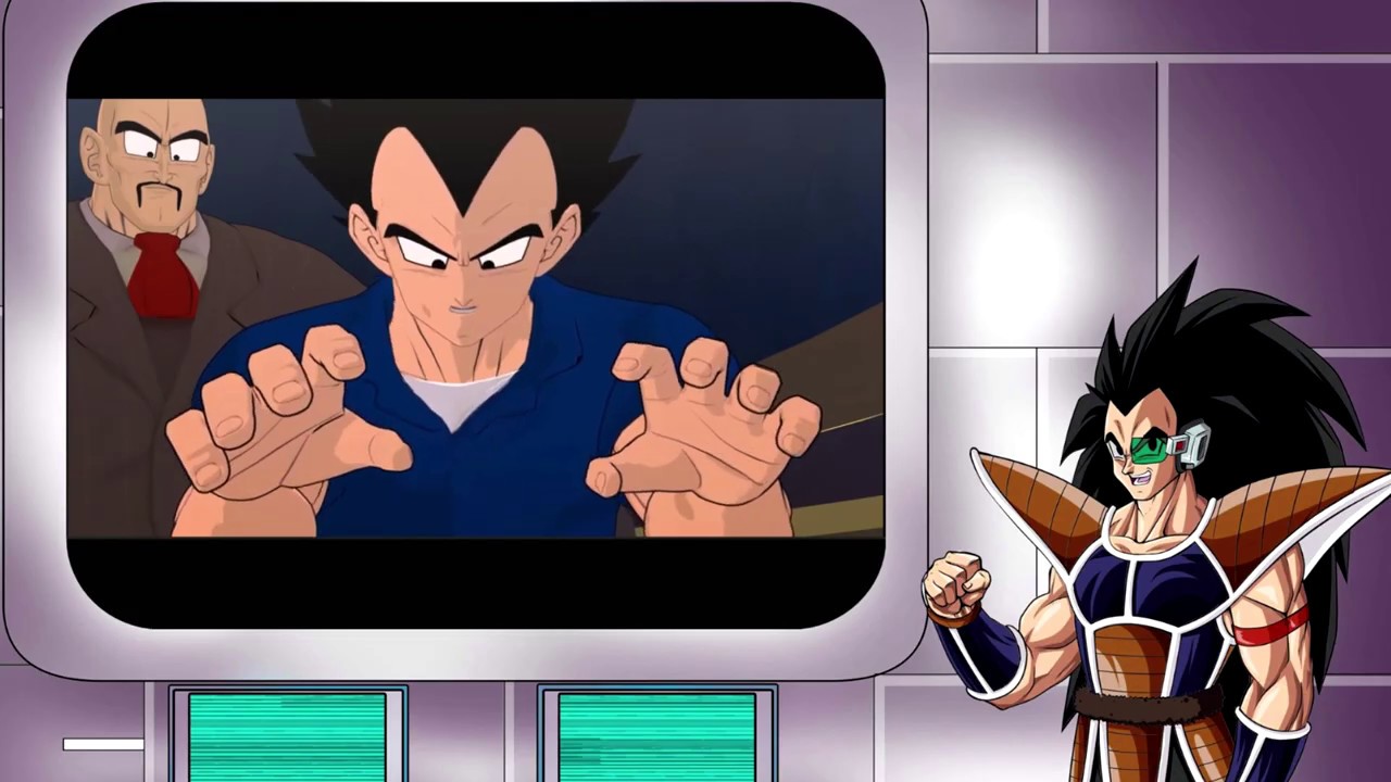 Raditz Reacts to 2 And a Half Saiyans - Uncle Nappa?! - YouTube