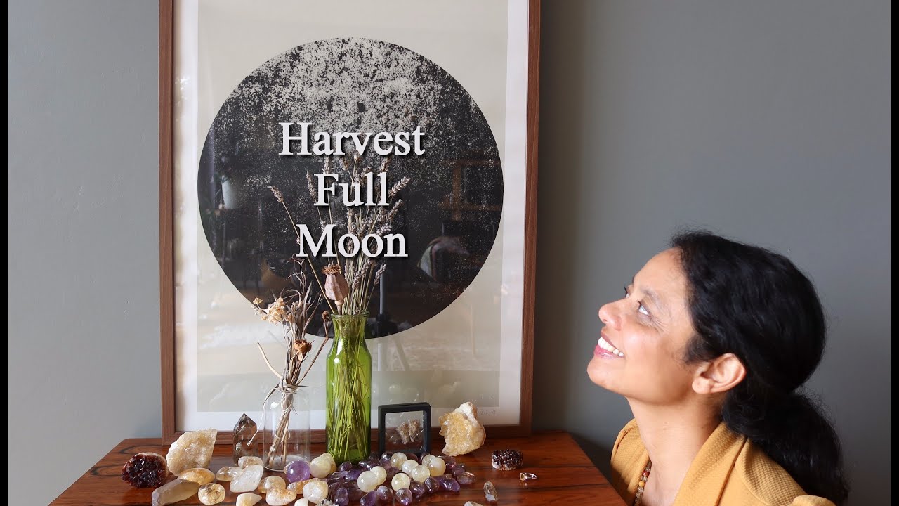 Harvest Full Moon | Crystal Healing Forecasts - YouTube