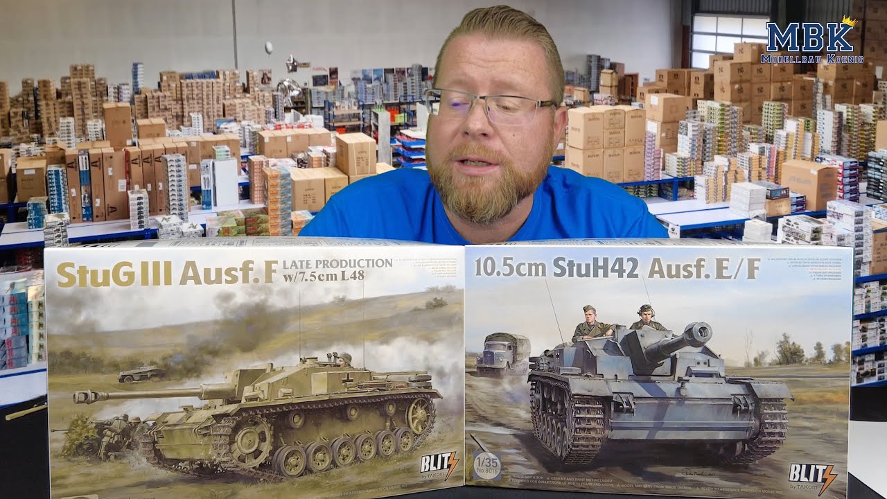 MBK packt aus #841 - 1:35 StuG III Ausf.F Late L/48 , 10.5cm StuH42 ...