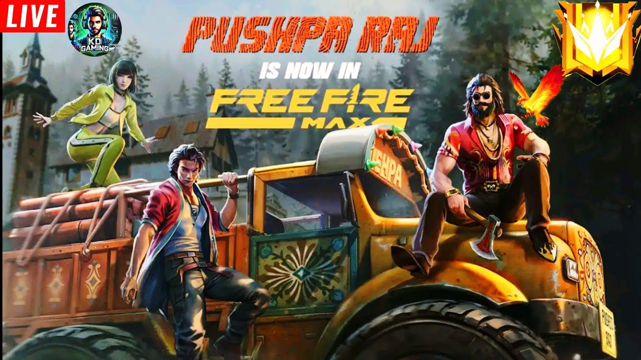 🔴Mr. KUNDAN is live [ NEW UPDATE FREEFIRE FULL RUSH ] #pushparaj #ff #freefiregameplay #rush # ...
