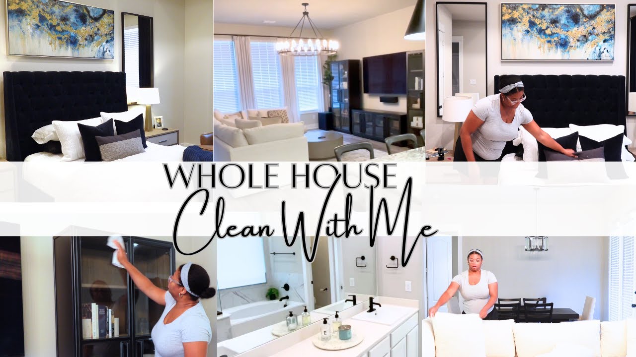 WHOLE HOUSE CLEANING | WHOLE HOUSE CLEANING MOTIVATION 2024 | DEEP ...