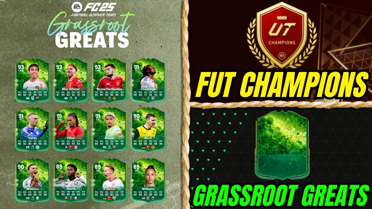 FUT CHAMPIONS | GRASSROOT GREATS ASEGURADO | EVENTO GRASSROOT GREATS EN ...