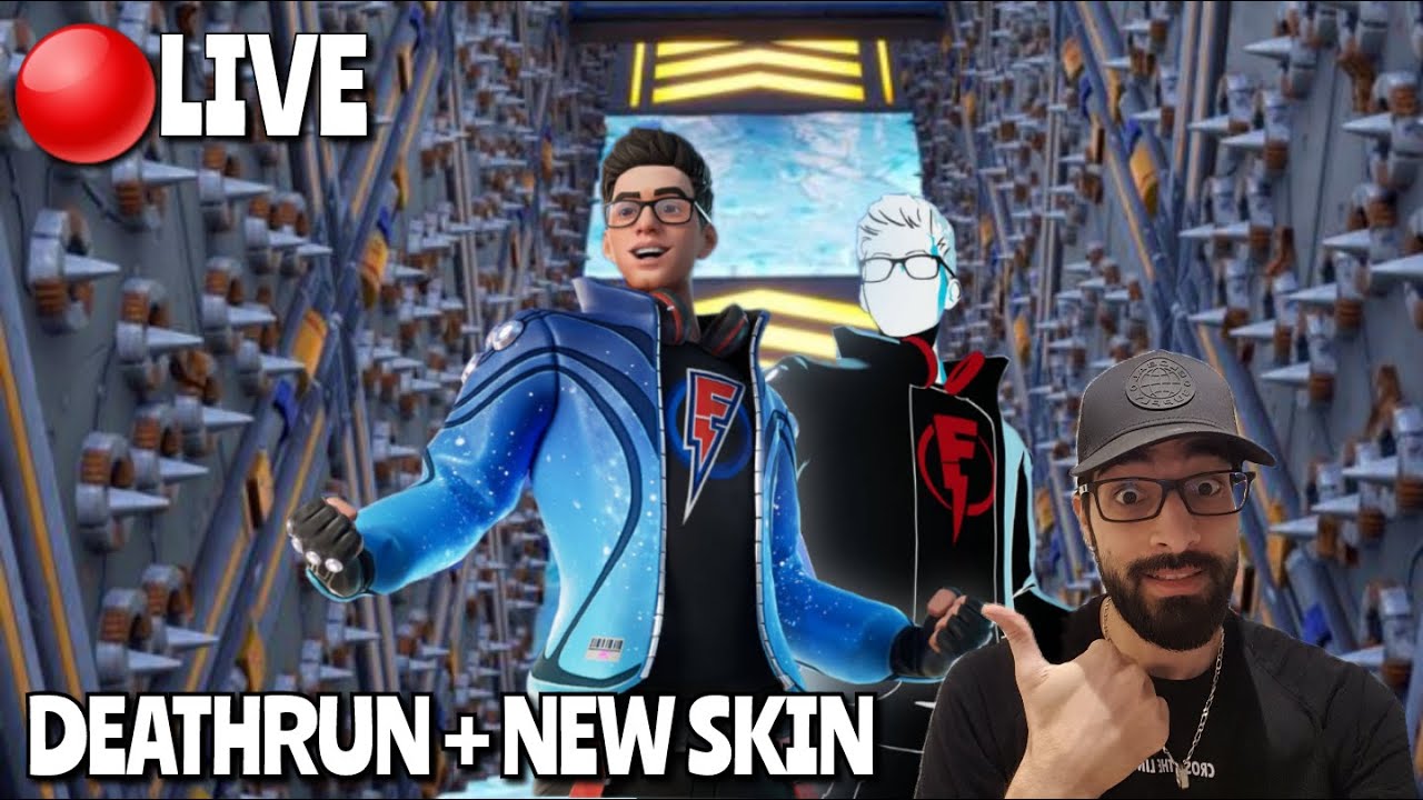 🔴 LIVE Deathrun de @Michou avec la Team + Nouveau SKIN Flakes Power ...