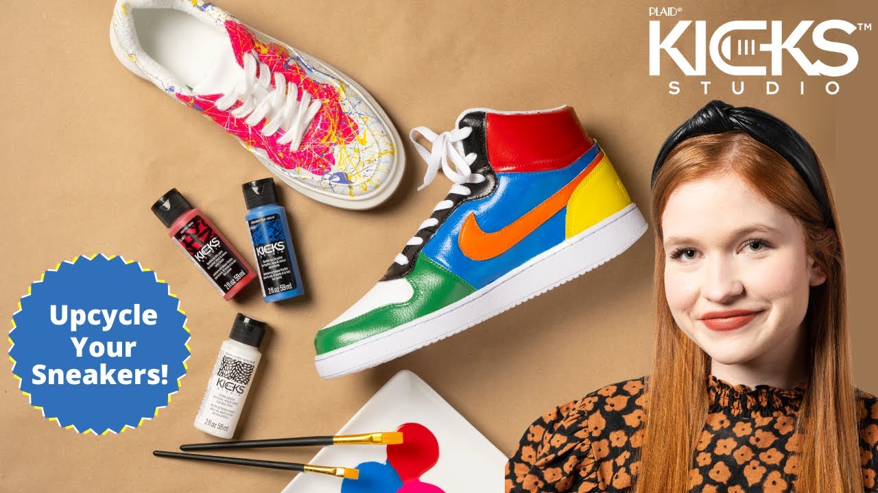 Upcycle Your Sneakers with Kicks Studio! - YouTube