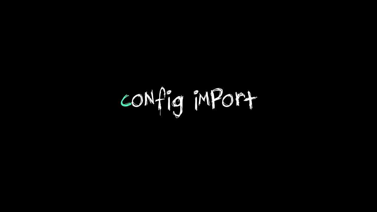 pfUI - config export/import [preview] - YouTube