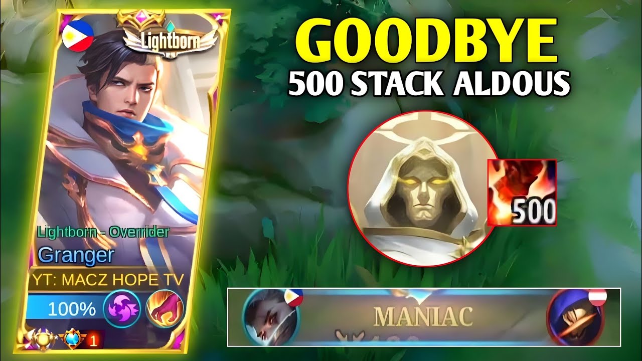 30KILLS!! GRANGER NEW COUNTER BUILD TO EASILY DESTROY 500 STACK ON ...