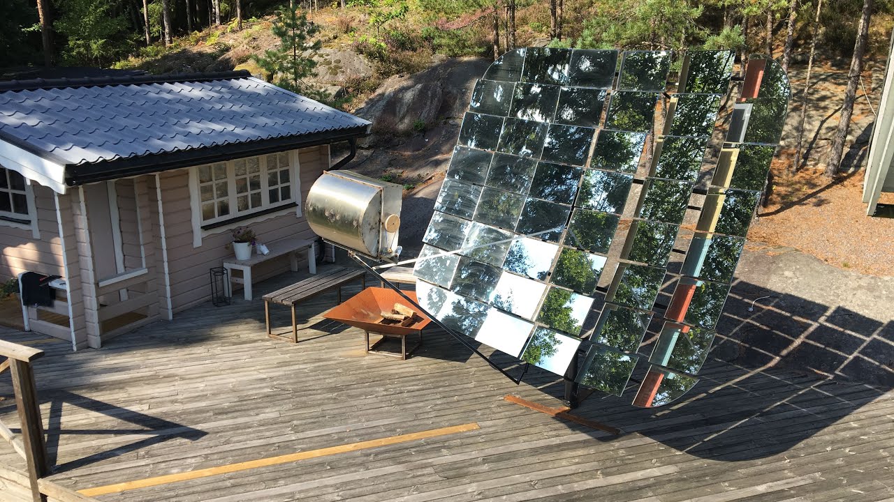 solar power BBQ - YouTube