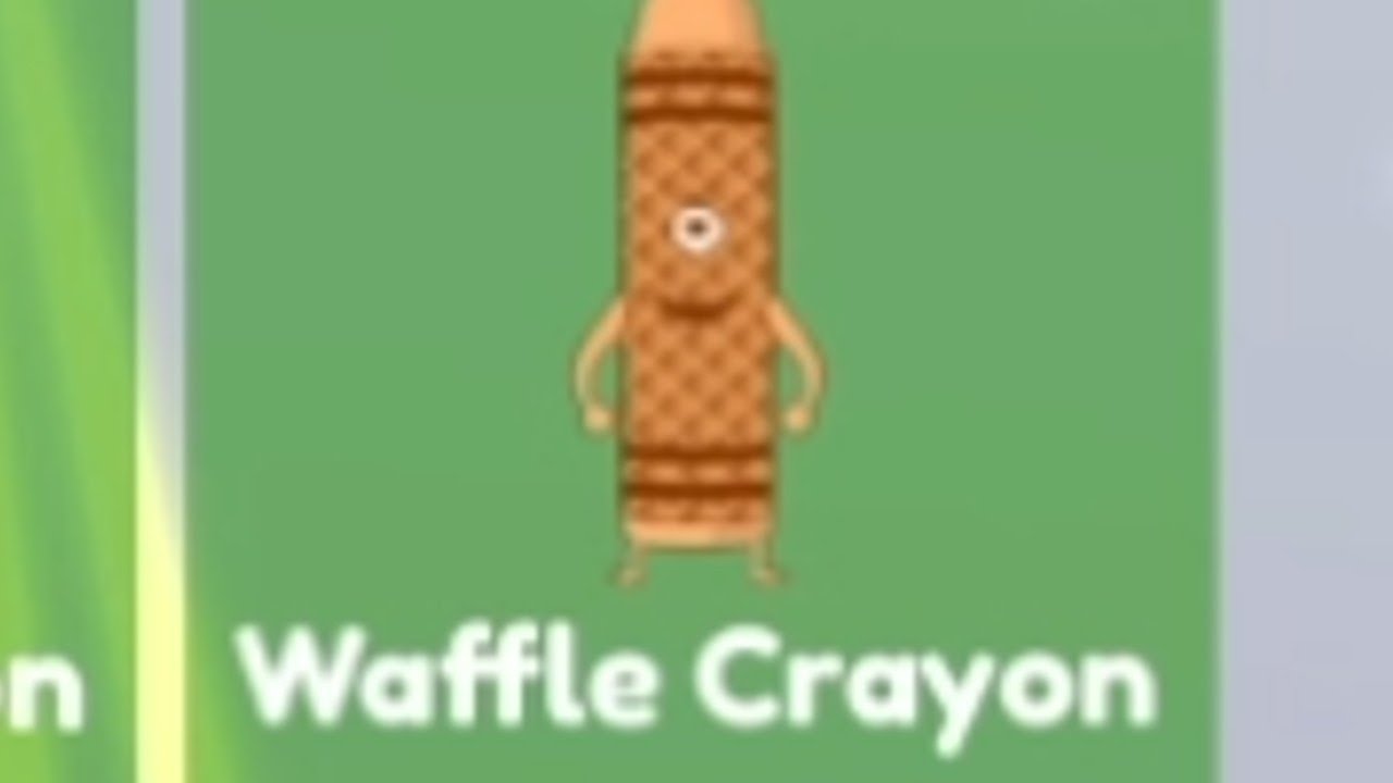 Find the Crayons - Where to Find the Waffle Crayon (Roblox) - YouTube