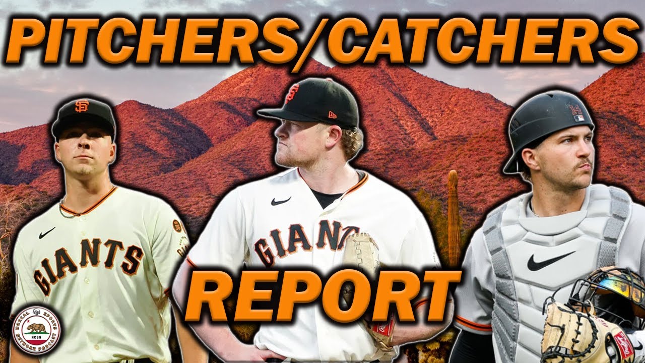 San Francisco Giants Begin 2024 Spring Training with Pitchers/Catchers Reporting - YouTube