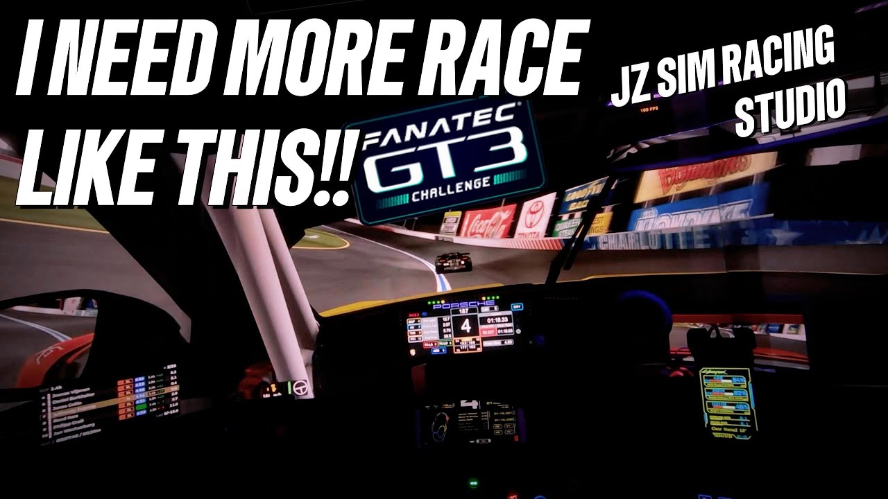 A RACE AGAINST THE WALL | Fanatec GT3 Challenge in PORSCHE 911 GT3 R ...