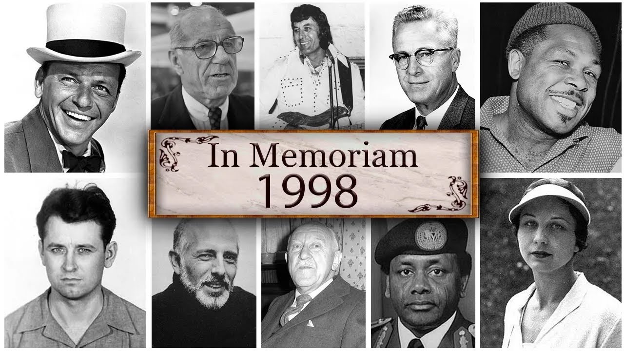 In Memoriam 1996-1998: Famous Faces We Lost in 1996-1998 - YouTube