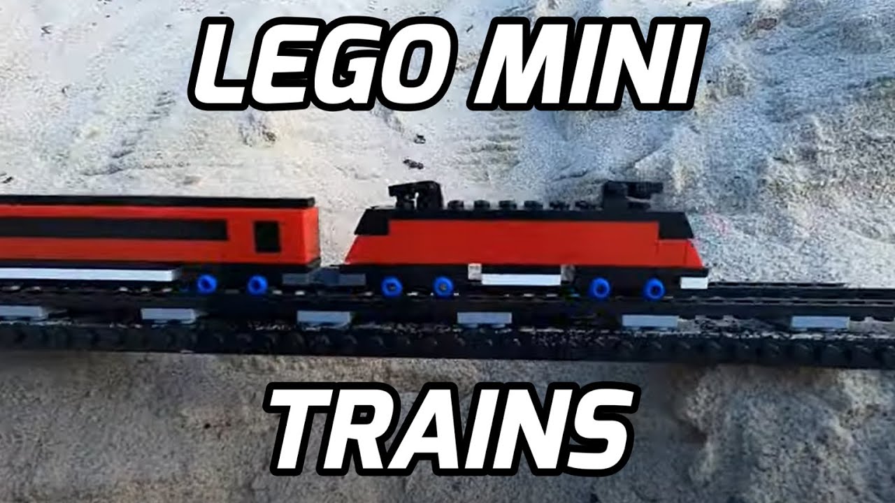 LEGO Mini Trains - Sandy Mountains - YouTube