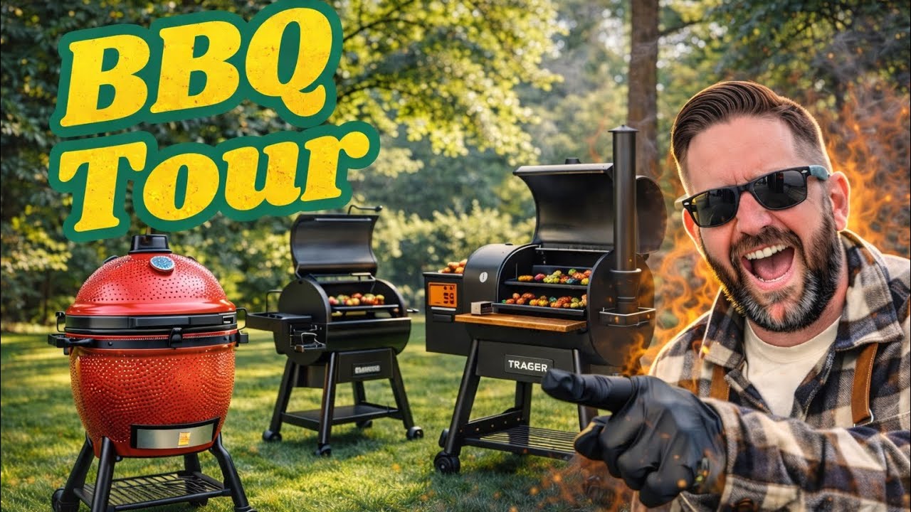 Epic BBQ Tour: Inside My Ultimate Grill Collection! - YouTube
