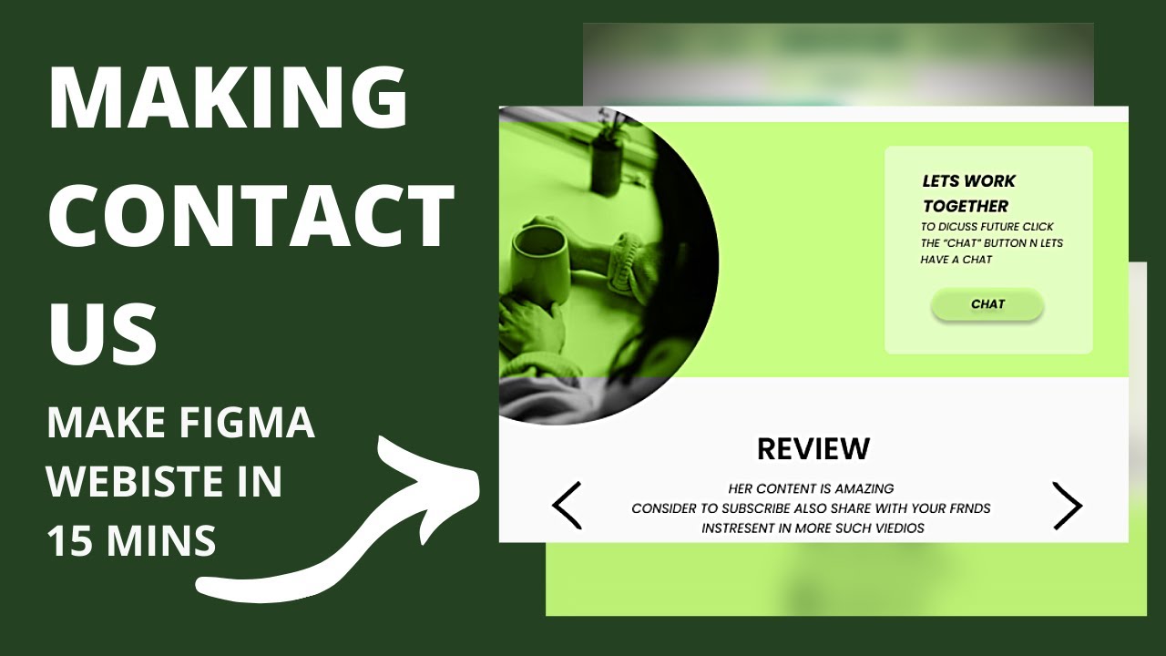 FIGMA Tutorial: Contact Us Page Using FIGMA (Part 03) - YouTube