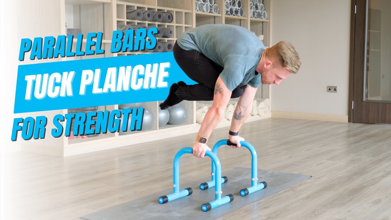 How to Achieve a Tuck Planche Hold on Parallel Bars - YouTube