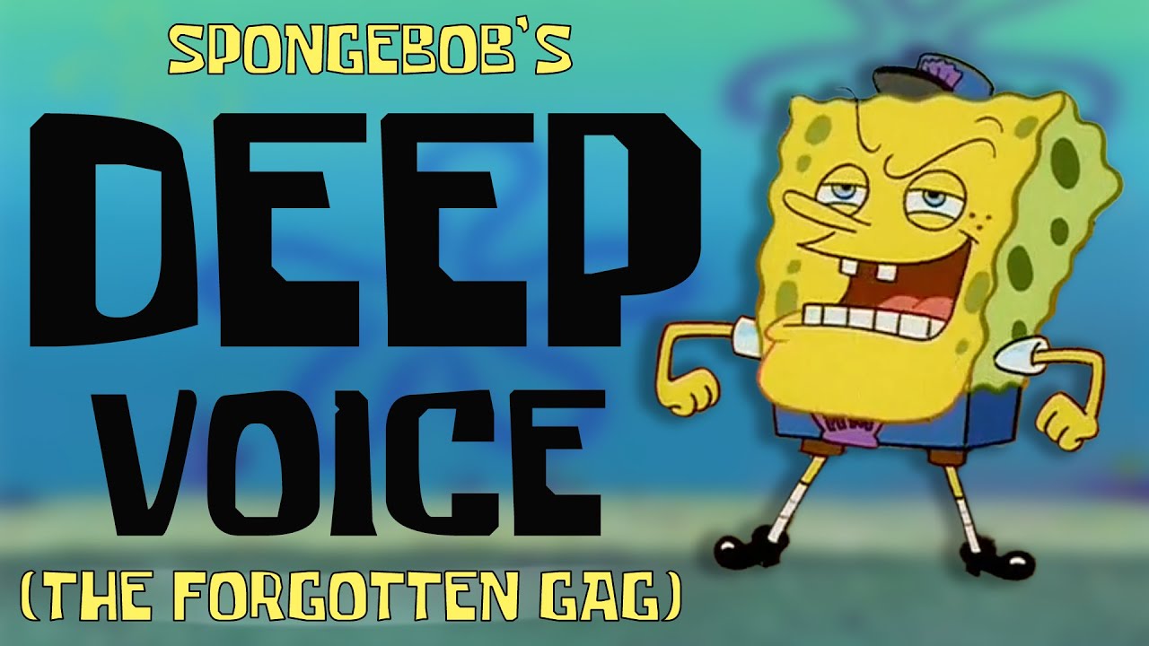 SpongeBob DEEP VOICE Compilation - YouTube