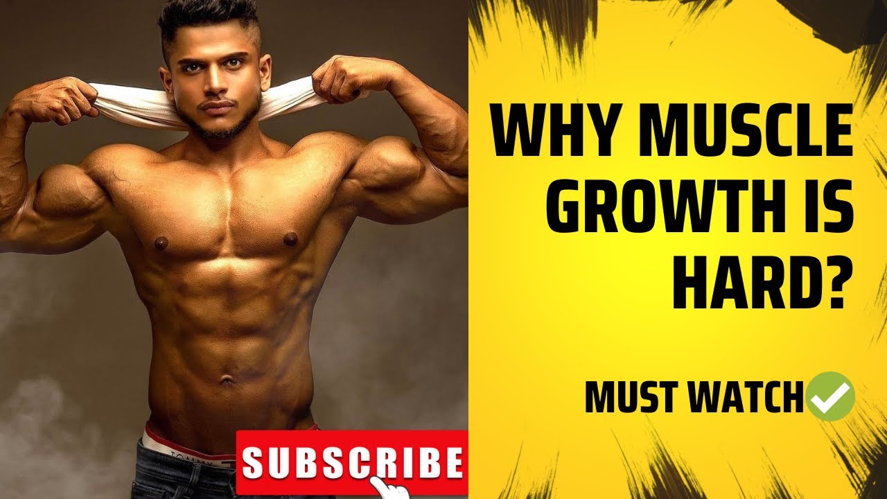 Why muscle growth is hard? No muscle growth | Muscle Gain Plateau - YouTube
