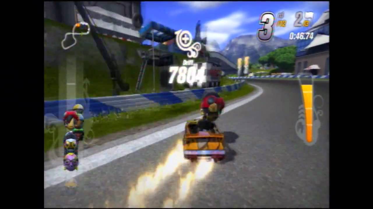 Barney Plays ModNation Racers #1 (Mod Circuit) Playthrough - YouTube