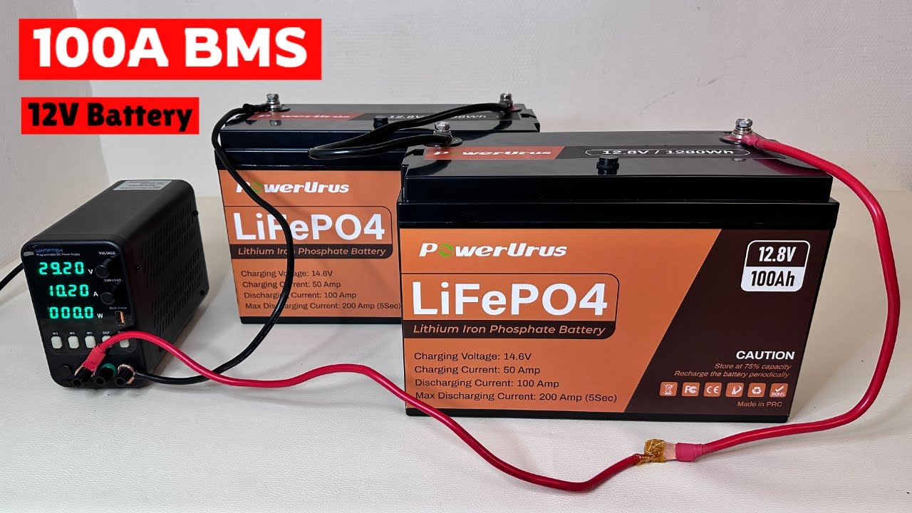 BMS Battery 100A ,12V inverter How to upgrade powerful lithium battery ...