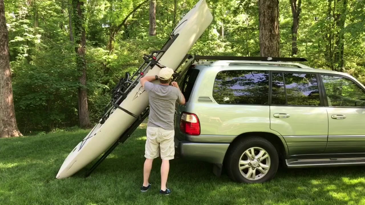 EZ Rec Rack meets Hobie pro angler - YouTube