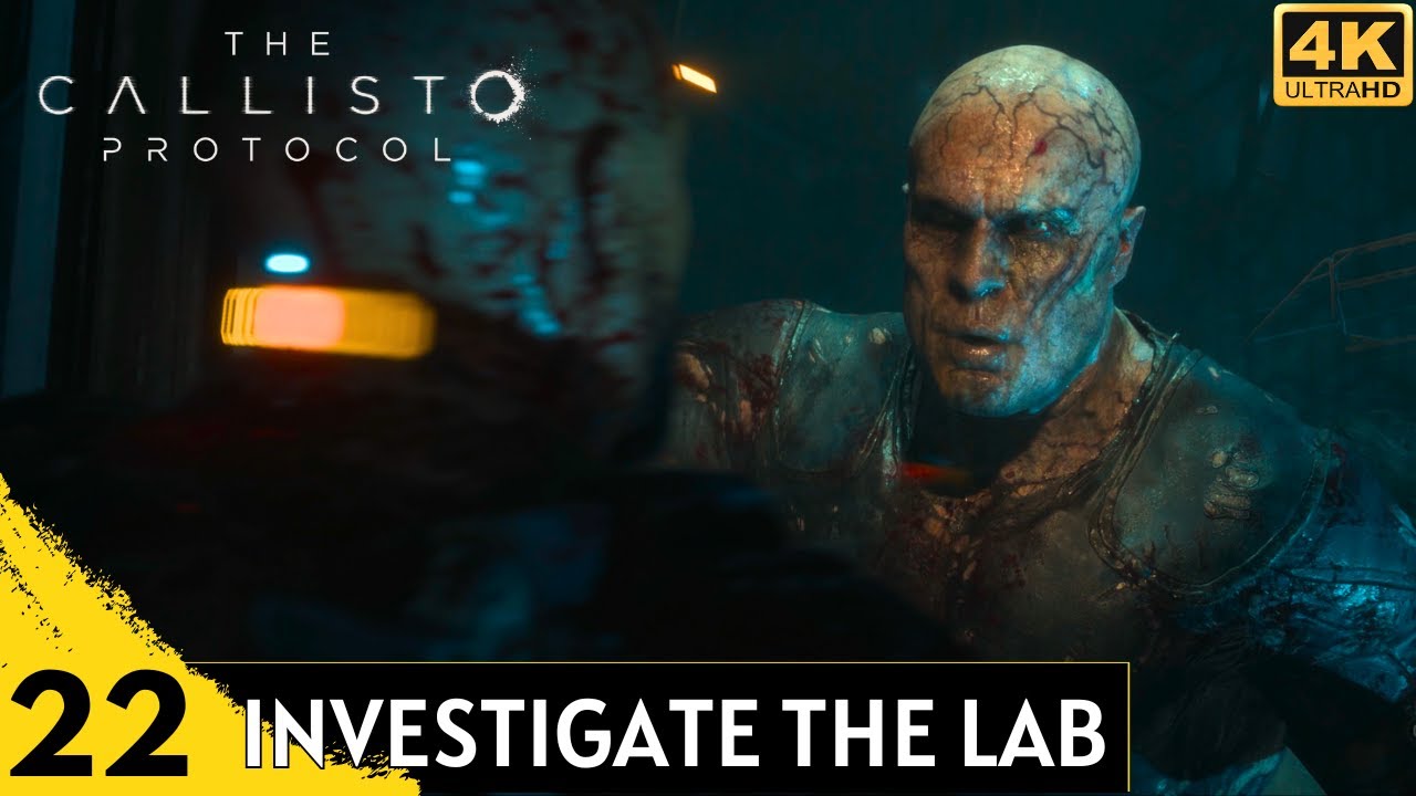 The Callisto Protocol Gameplay Part 22 - Investigate The Lab | Exit The Colony on The Funicular ...