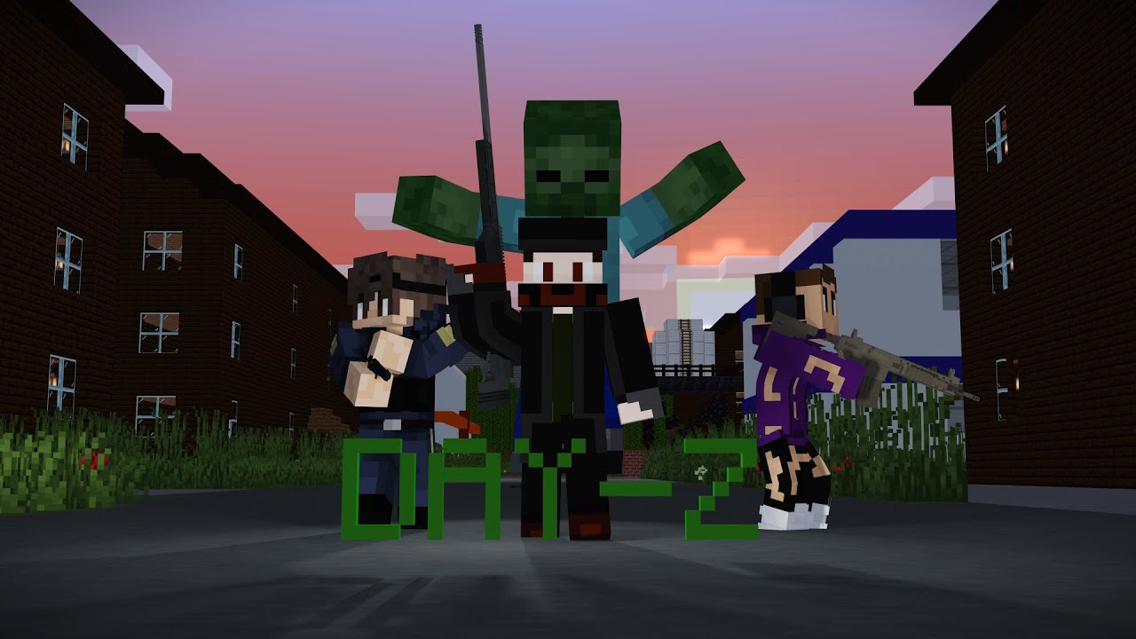 DAY-Z в майнкрафт, (Ender, ZyRby, Ivan minecraft) - YouTube