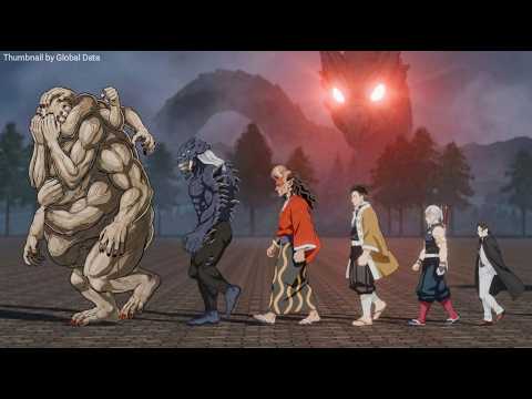 Demon Slayer All Characters Size Comparison (Full Version)