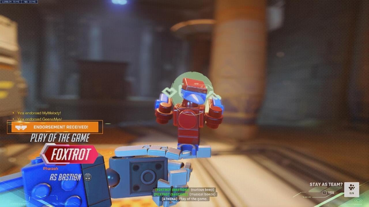 Overwatch 2: Qp Anubis Bastion - YouTube