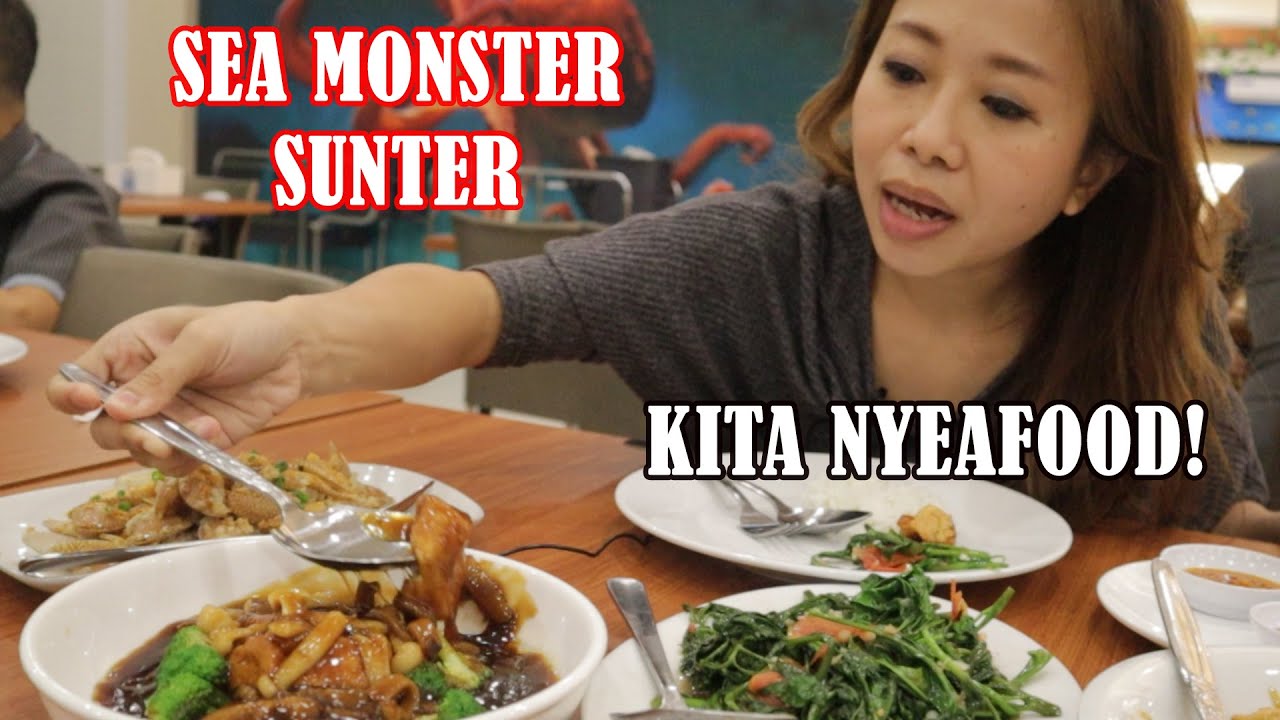 SEAFOOD SEA MONSTER SUNTER ROARRR - YouTube