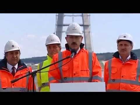 Feridun Bilgin - 3. Köprü Ana Tabliye Kaynak Töreni