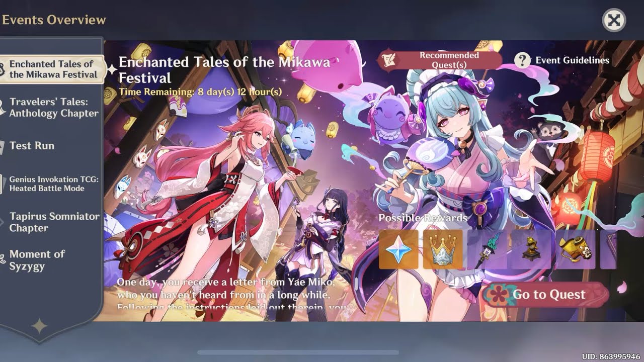 Enchanted Tales of Mikava Festival Event | Genshin Impact - YouTube