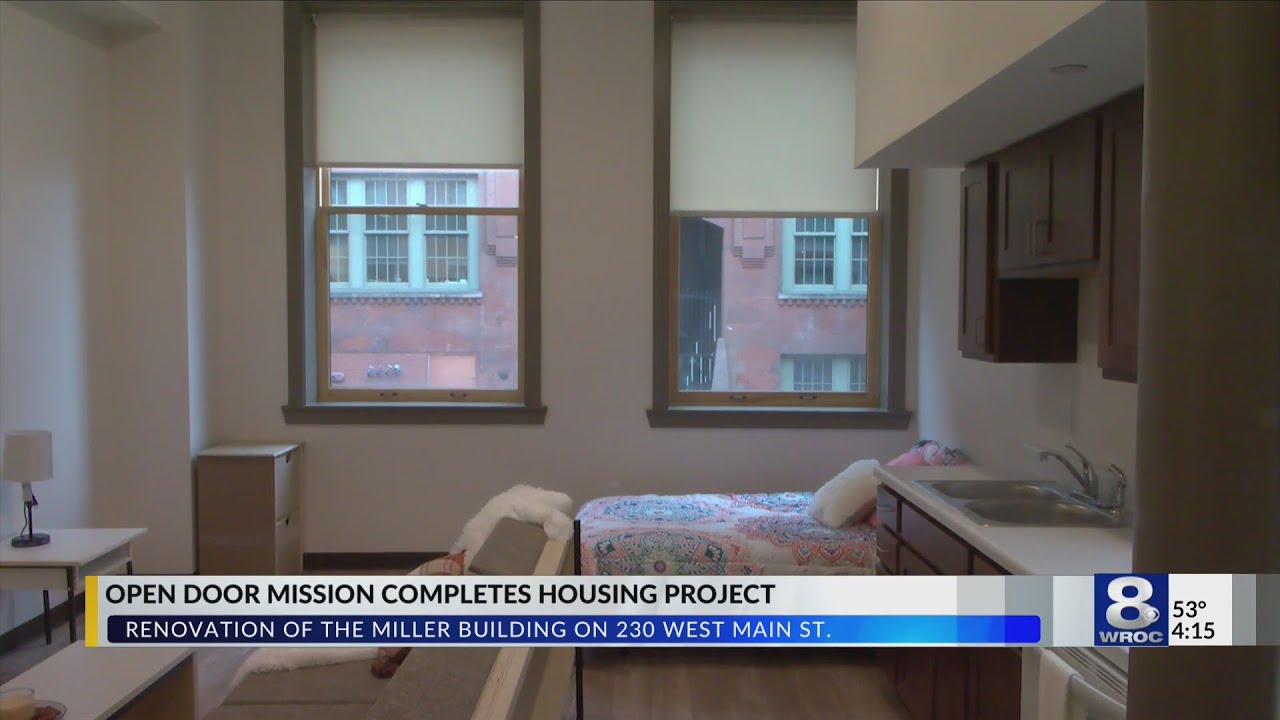 Open Door Mission converts Miller Building into 24 apartments for those ...