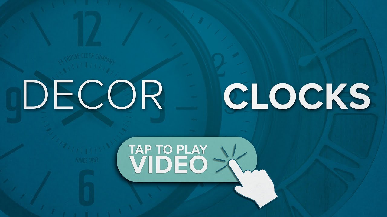 A Design for Every Style - Wall Clock Stop Motion - YouTube