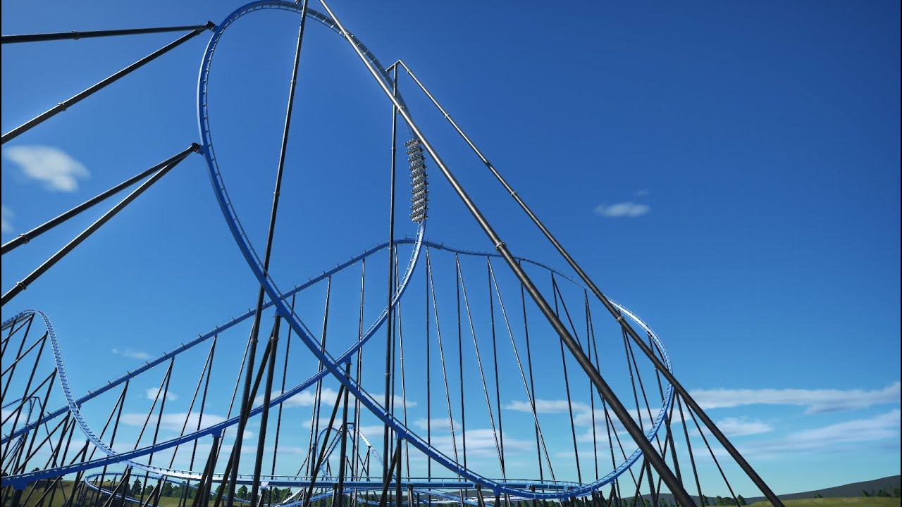 Serpent - B&M Floorless Coaster(Planet Coaster) - YouTube