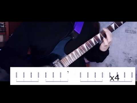 Rammstein - Sonne main riff (with TAB)