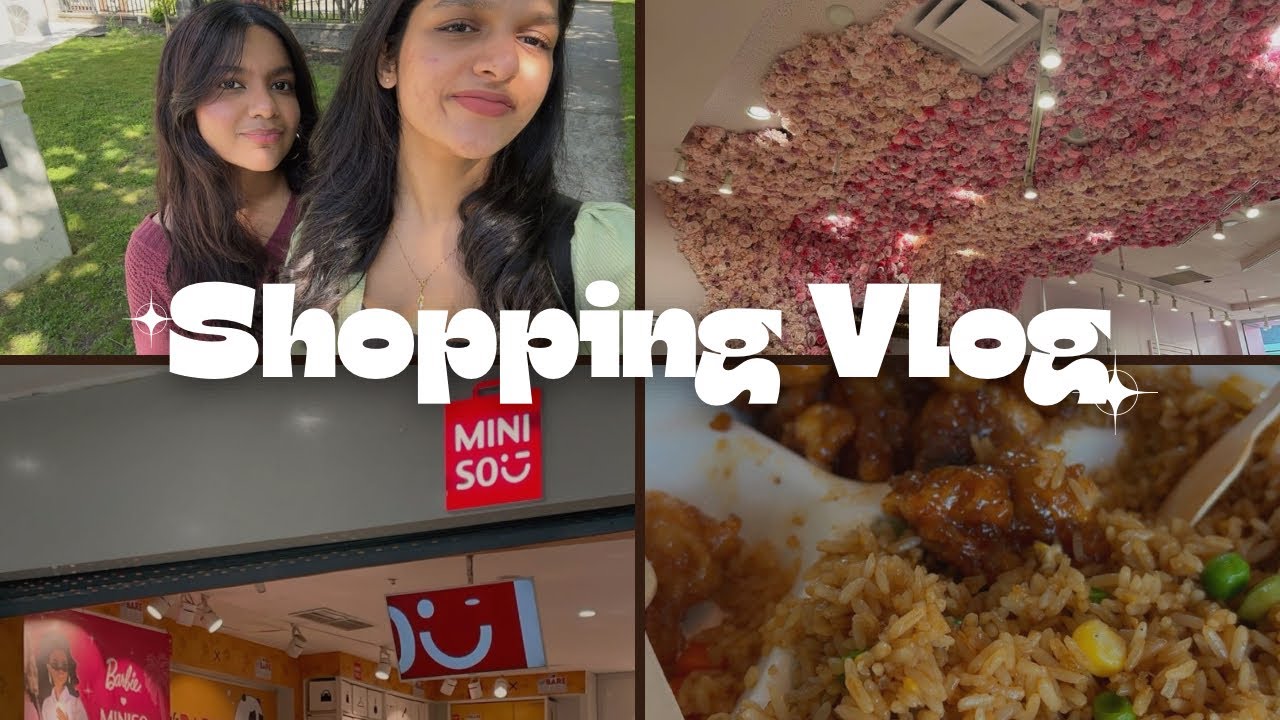 Shopping Vlog🛍️ | MiniVlogs | Canada | Sandra Ann Saji - YouTube