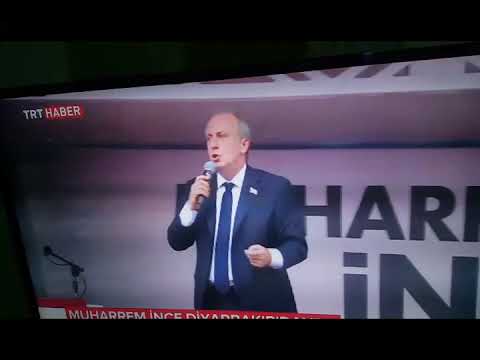 Muharrem İnce Diyarbakır mitingi