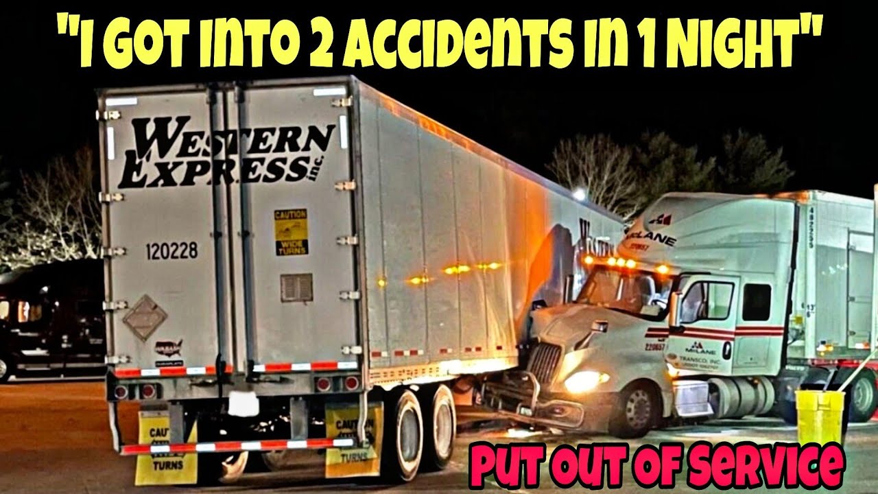 New Western Express Truck Driver Gets Into 2 Separate Crashes In One ...