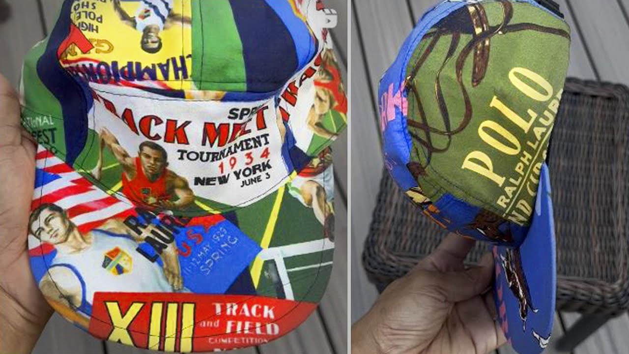 He makes the Dopest Caps - Ralph Lauren 1of 1 Upcycles - YouTube