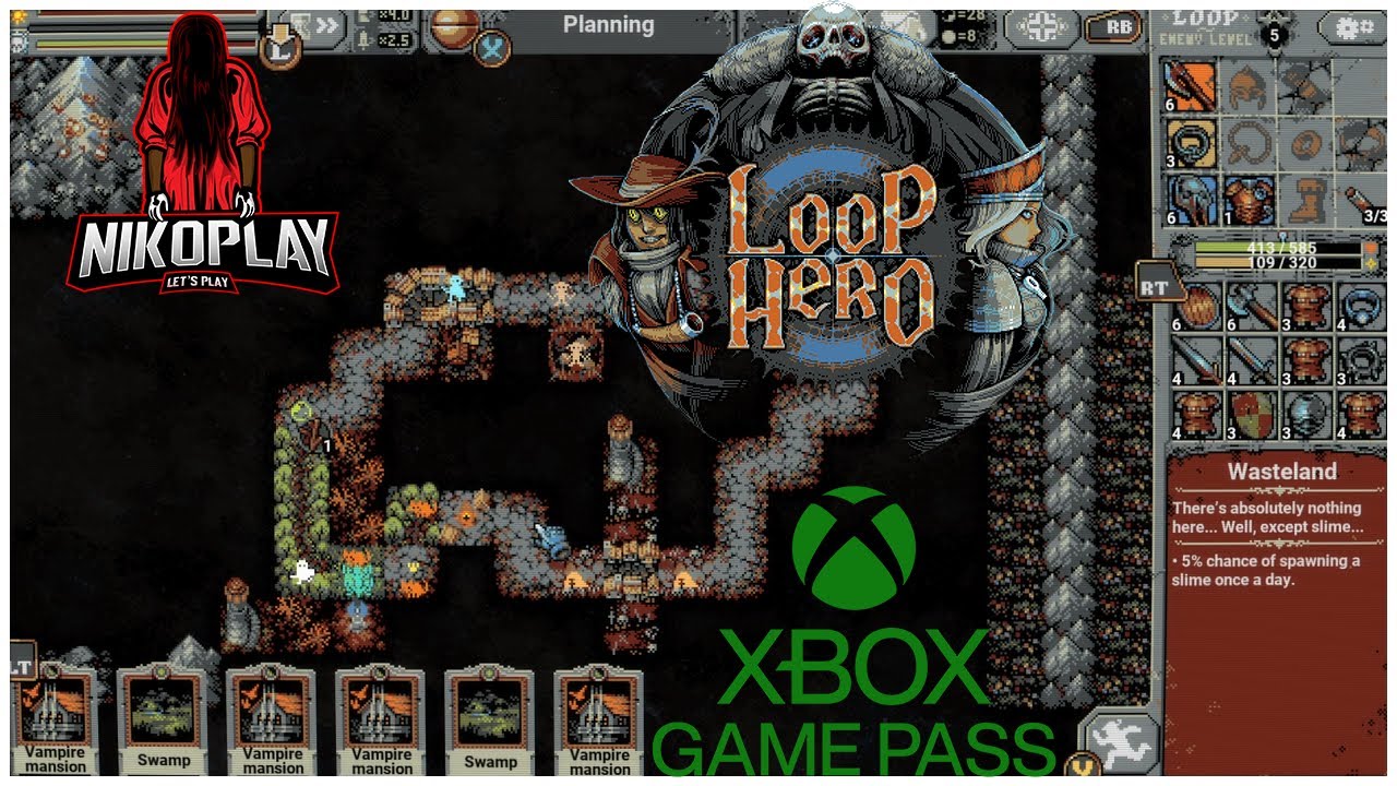 The best games on Xbox Game Pass - Loop Hero! - YouTube